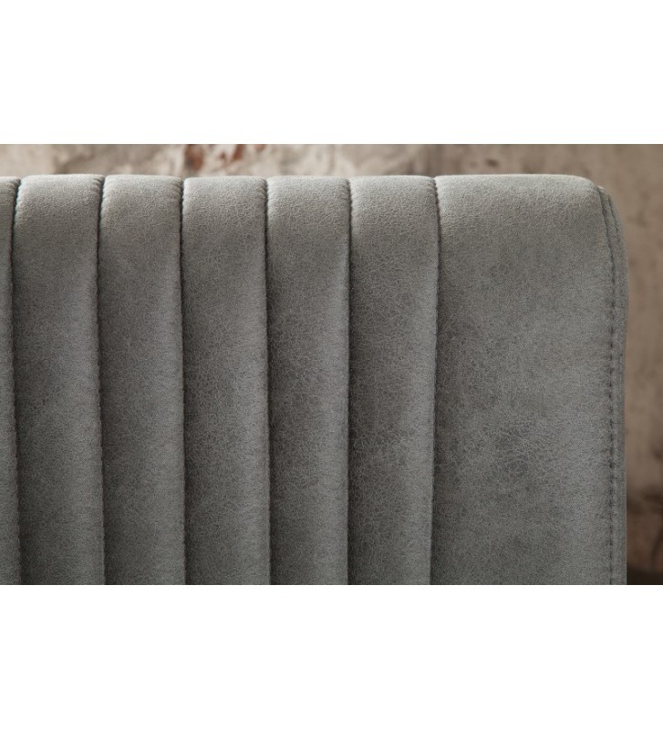 Scaun de bar Big Aston II gri antic